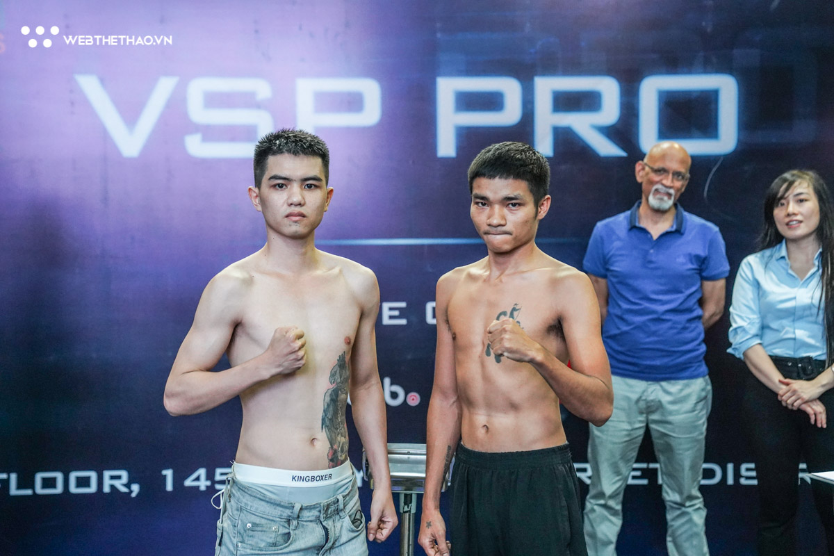 Những hình ảnh từ buổi cân chính thức VSP Pro 10